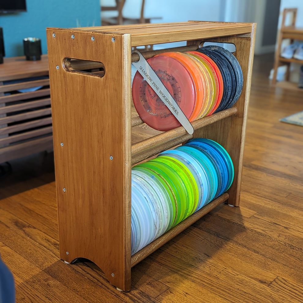 Disc Divider for Disc Golf Storage Racks – shadowpinewoodworks