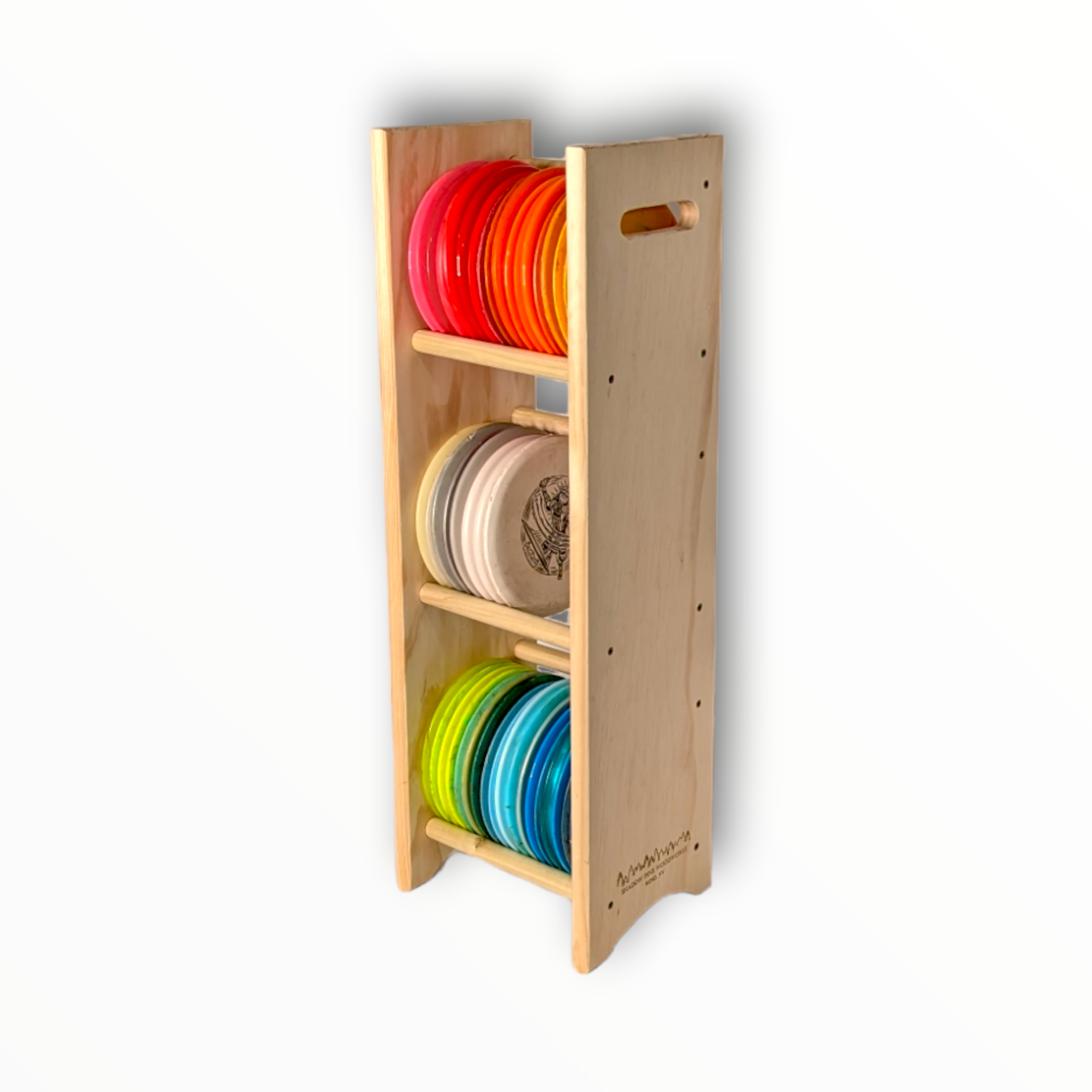 Customizable Disc Golf Storage Rack | 15-250 Discs | Free Laser Engrav ...