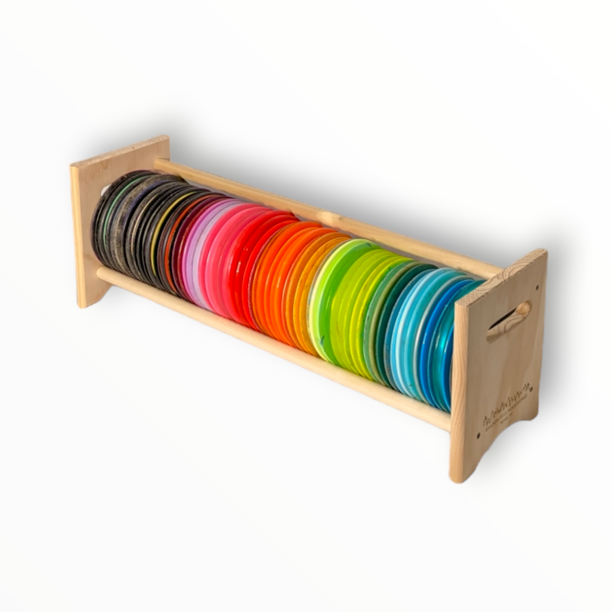 Customizable Disc Golf Storage Rack | 15-250 Discs | Free Laser Engrav ...