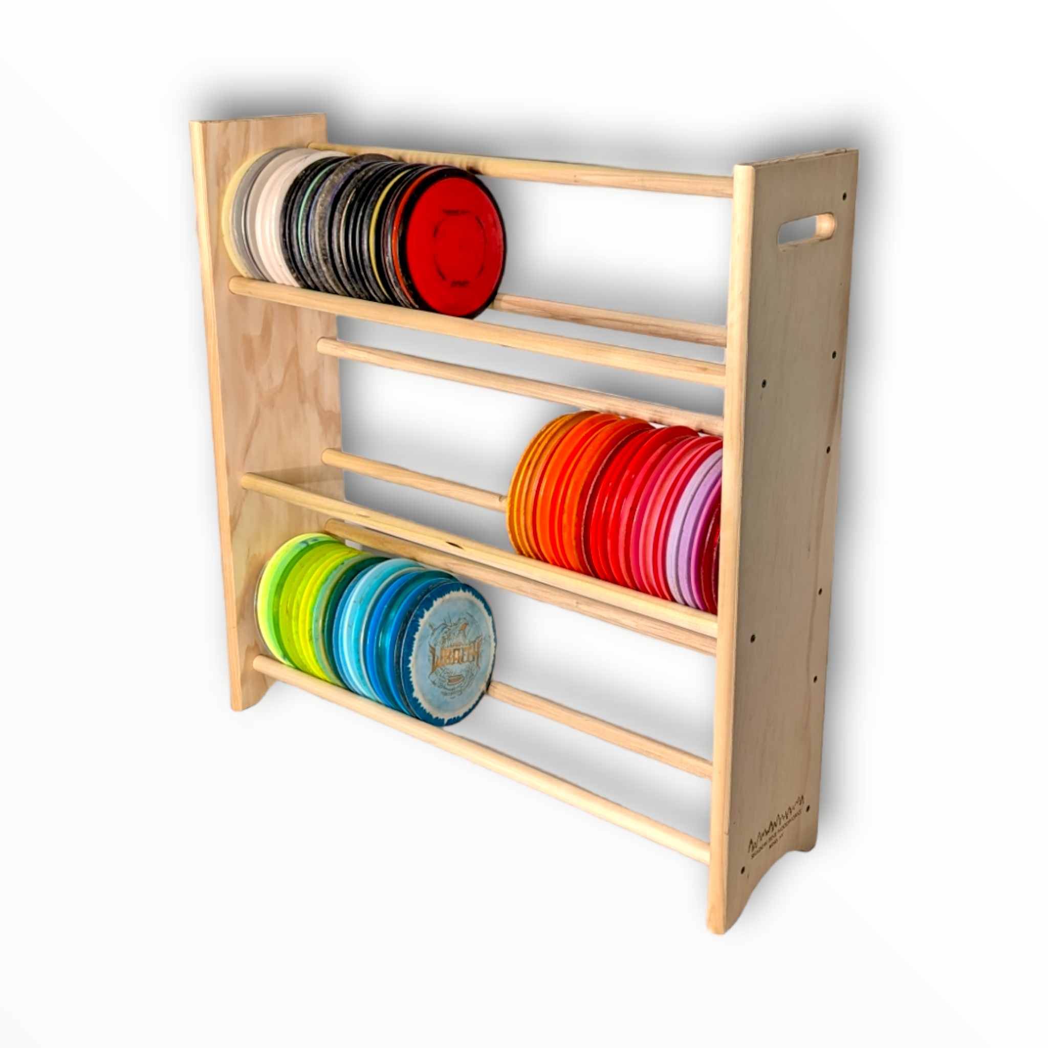 Customizable Disc Golf Storage Rack | 15-250 Discs | Free Laser Engrav ...