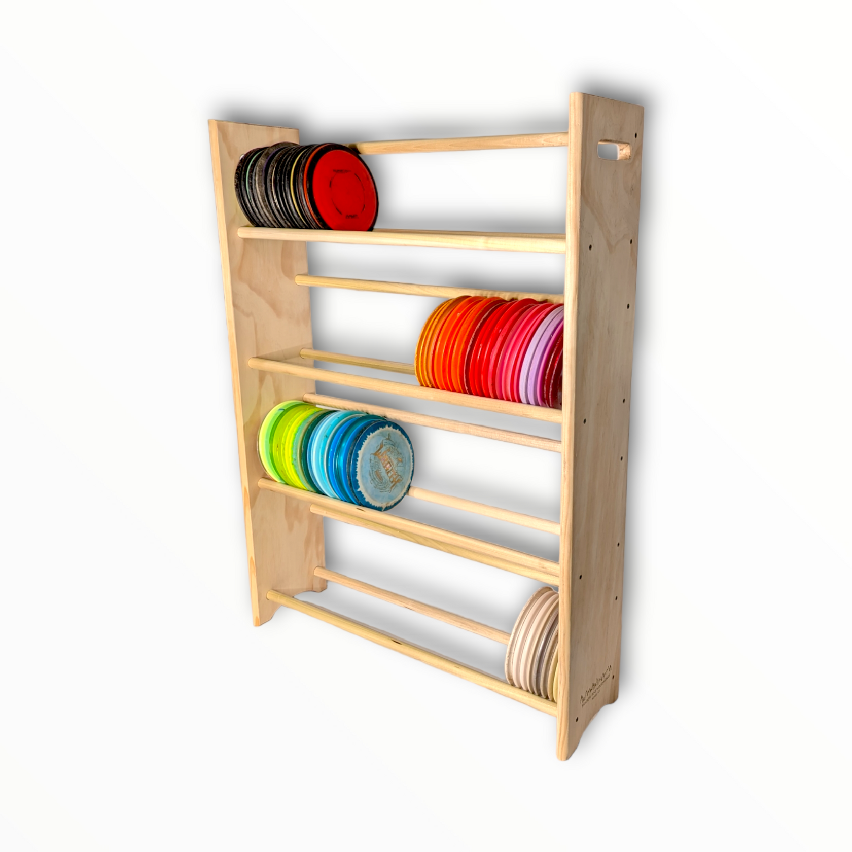 Customizable Disc Golf Storage Rack | 15-250 Discs | Free Laser Engrav ...