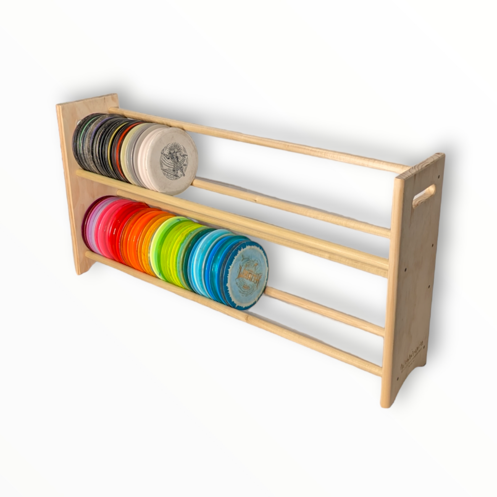 Customizable Disc Golf Storage Rack | 15-250 Discs | Free Laser Engrav ...