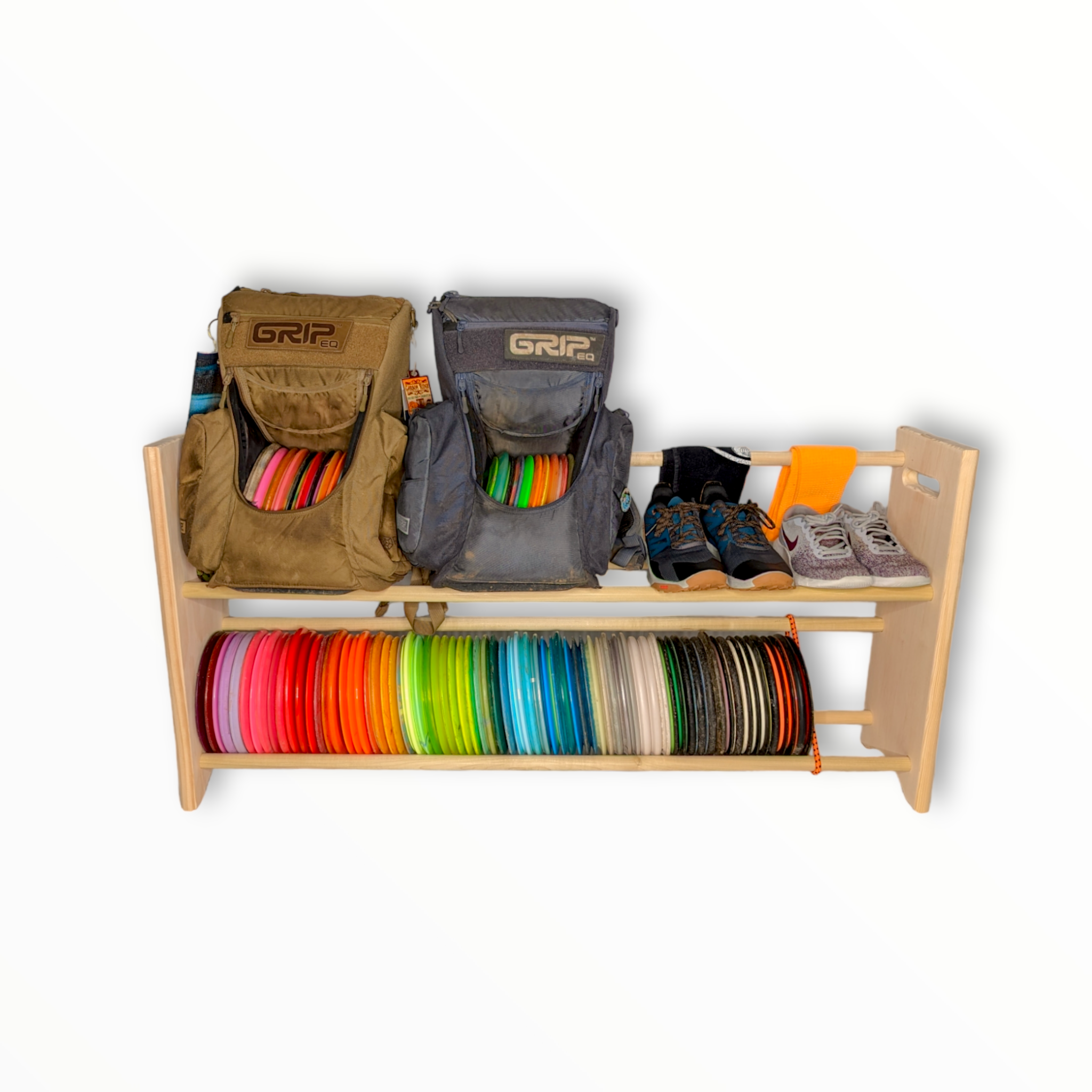 Customizable Disc Golf Storage Rack | 15-250 Discs | Free Laser Engrav ...