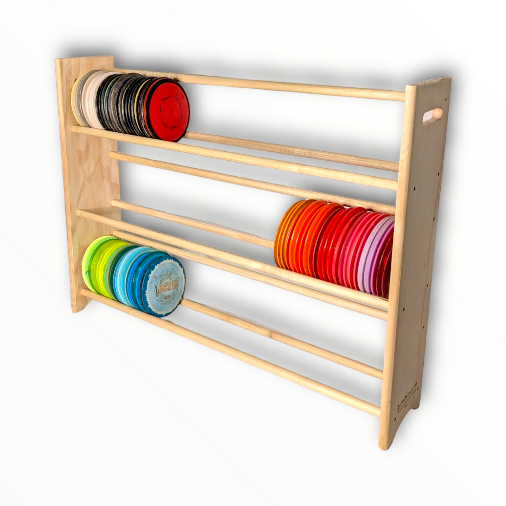 Customizable Disc Golf Storage Rack | 15-250 Discs | Free Laser Engrav ...