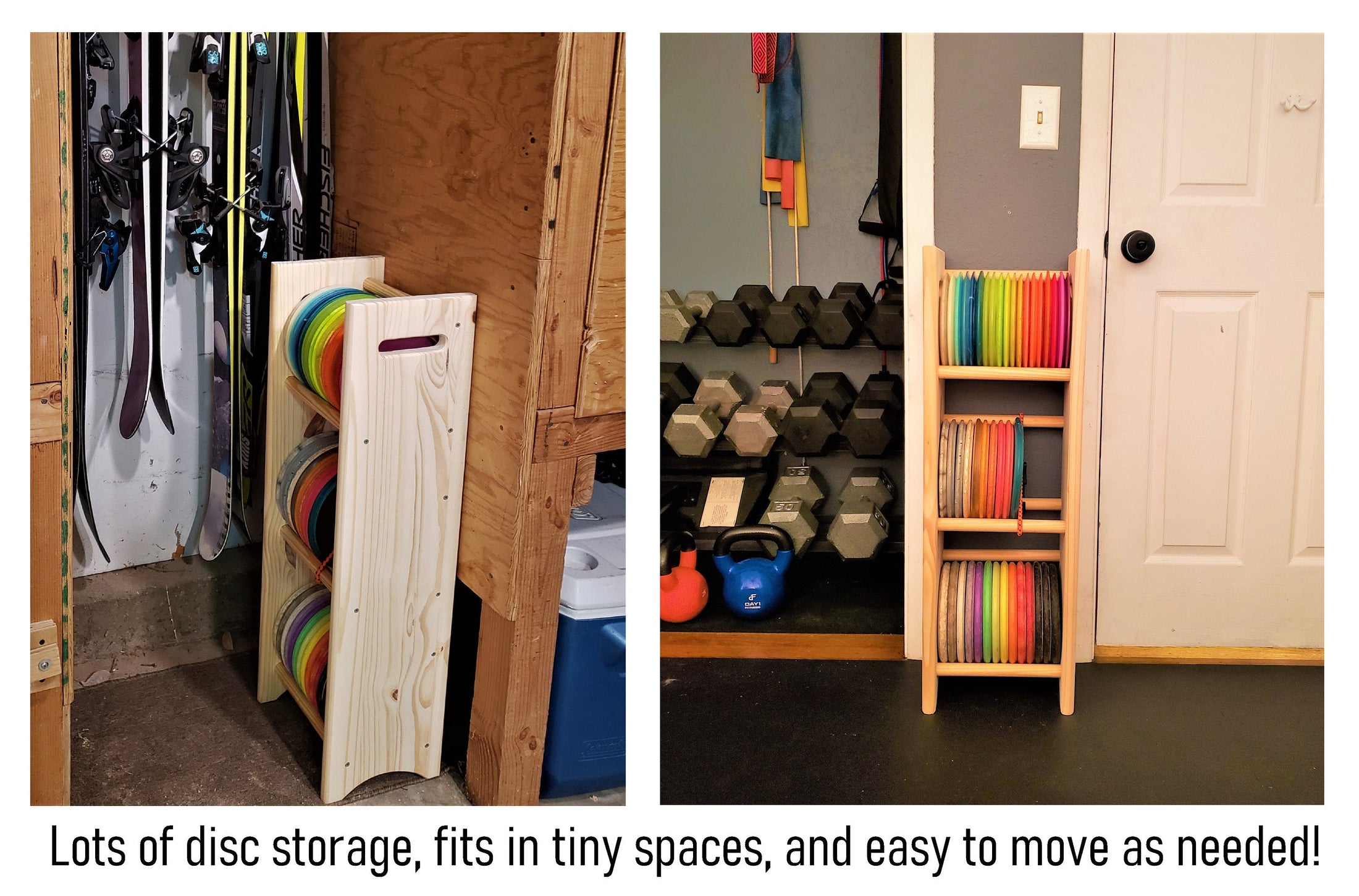 Customizable Disc Golf Storage Rack | 15-250 Discs | Free Laser Engrav ...